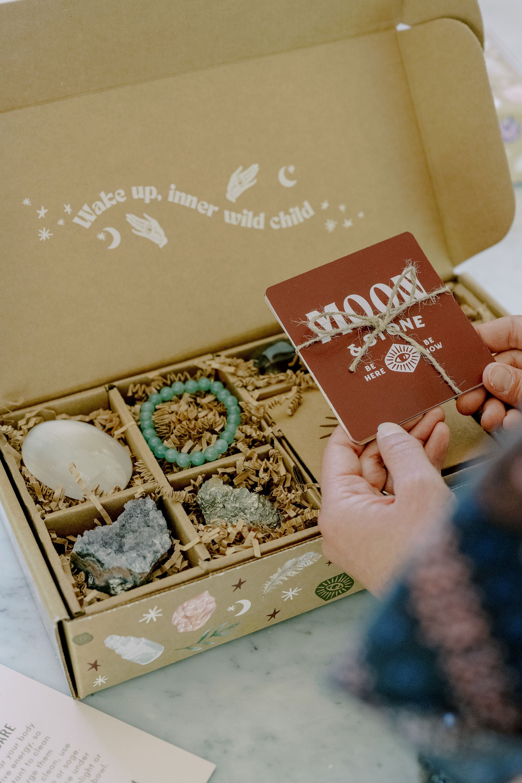 The Ultimate Crystal Starter Kit - Glow With The Flow – Moon & Stone